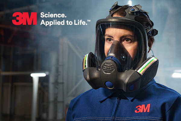 3M™ FF-800 Full Facepiece Reusable Respirator Series | Bunzl Safety AU