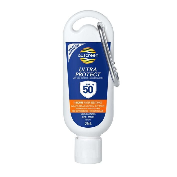 Auscreen Ultra Protect SPF50+ Sunscreen 50ml Tube - | Bunzl Safety AU